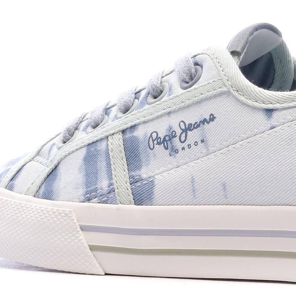 Baskets Bleu Femme Pepe jeans Brady | Déstockage Pepe jeans