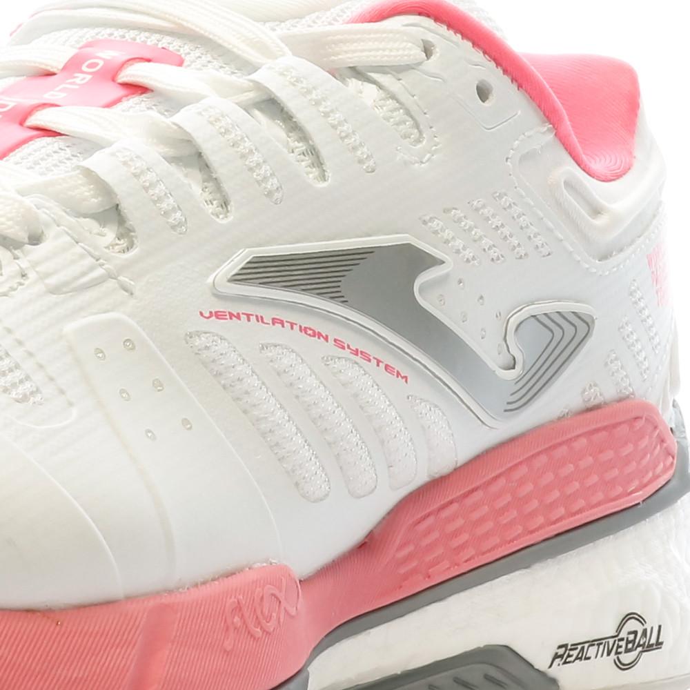 Chaussures de Running Blanc/Rose Femme Joma Lady 2202 | Déstockage Joma