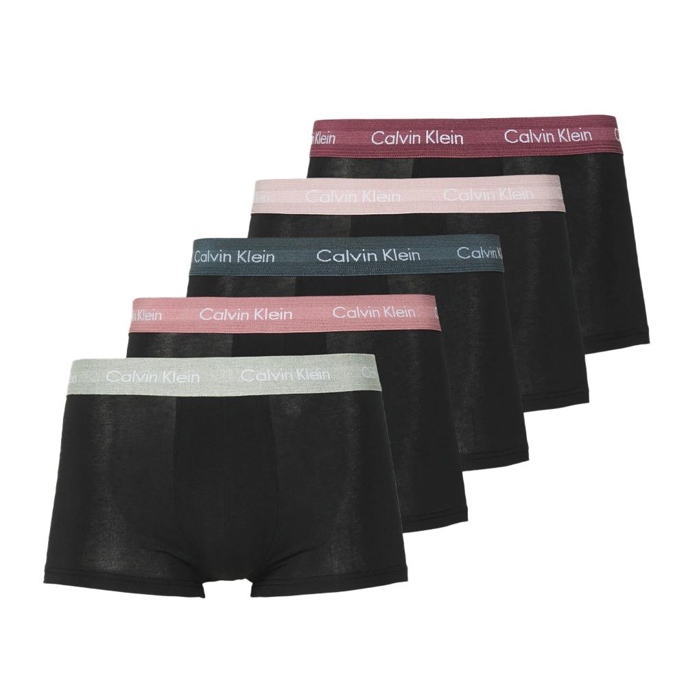 x5 Boxers Noir Homme Calvin Klein Jeans Low Rise | Espace des marques