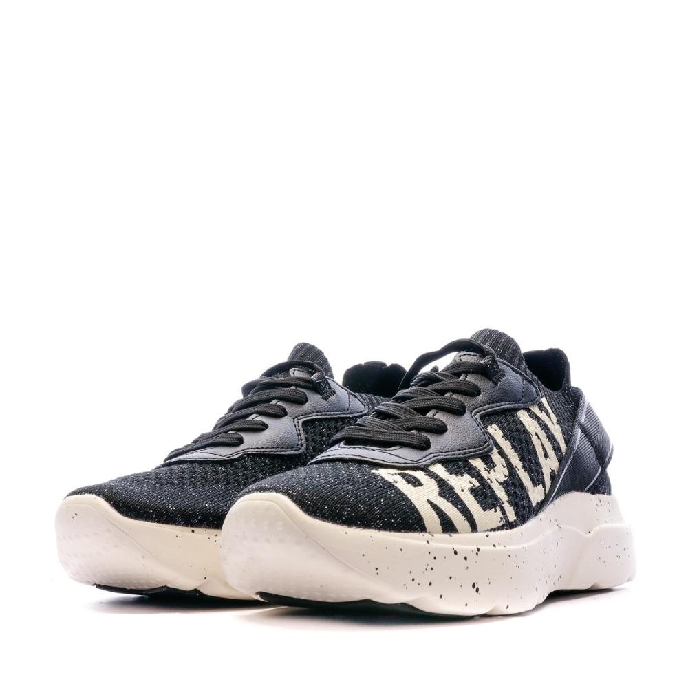 Baskets Noir à paillettes femme Replay Green Project Earth | Espace des ...