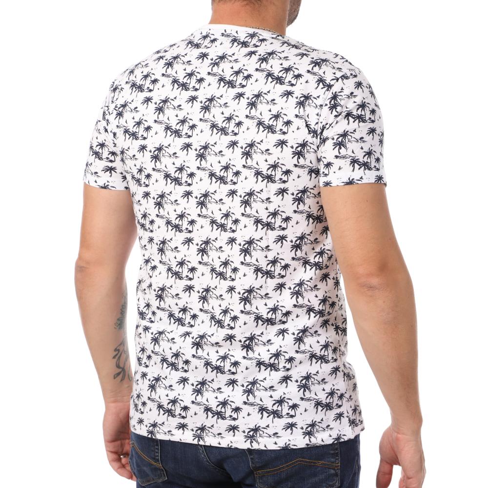 T-shirt Blanc Homme Lee Cooper Otez | Espace des marques