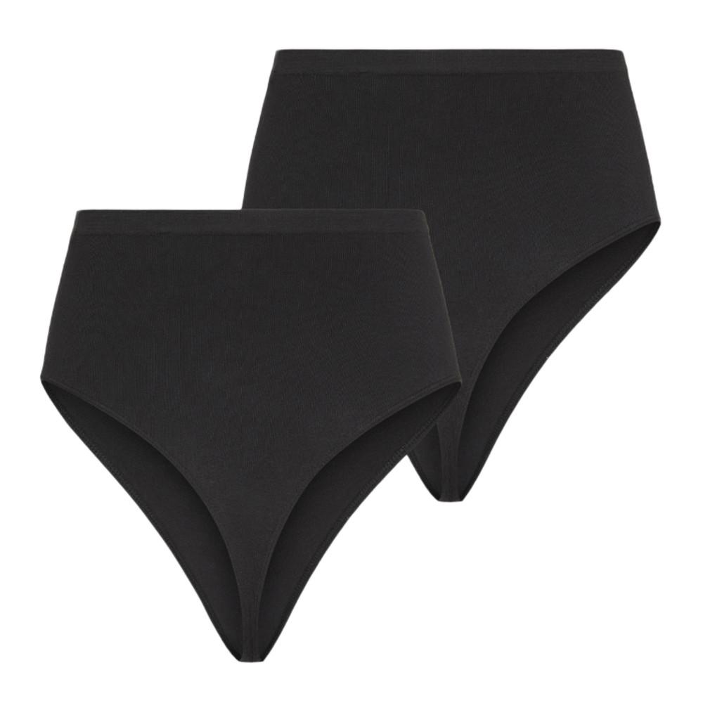 X2 Strings de Grossesse Noir Femme Mamalicious Heal | Espace des marques