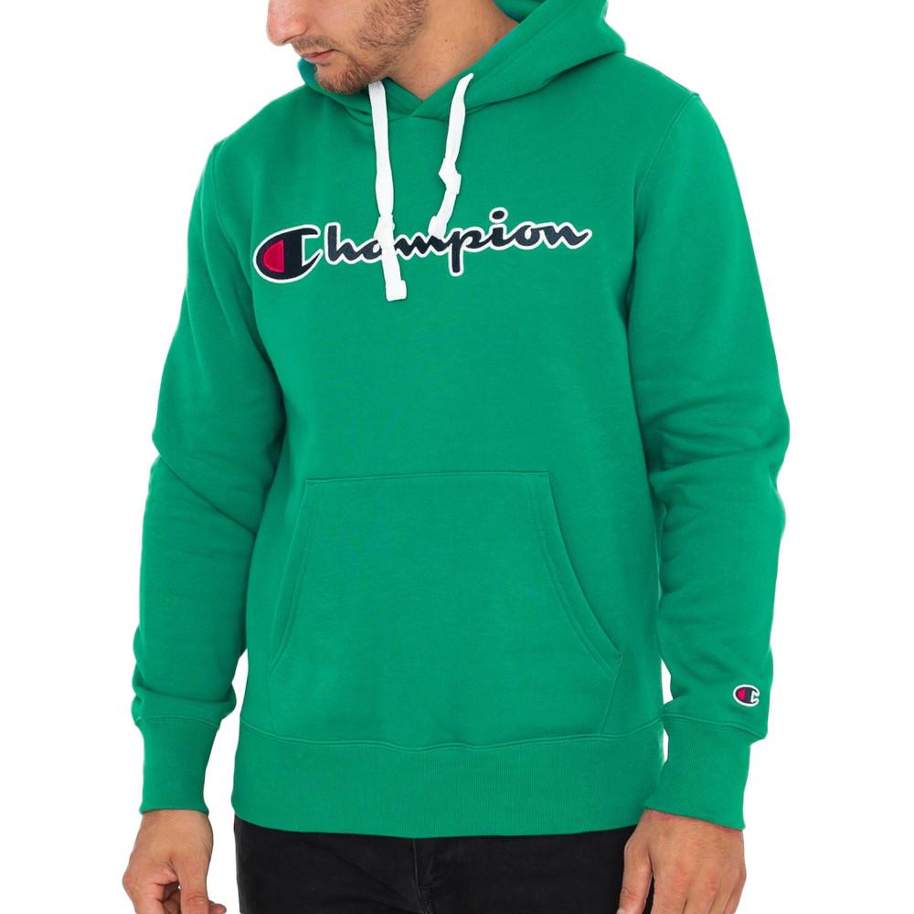 Sweat à capuche Vert Homme Champion 216470 | Espace des marques