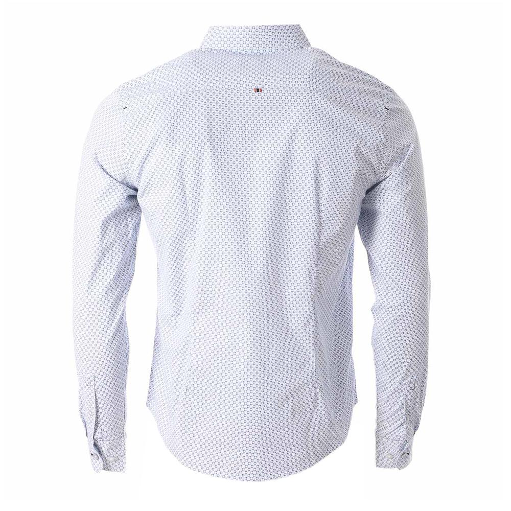 Chemise Manches Longues Bleu/Blanc Homme Kaporal Rowane
