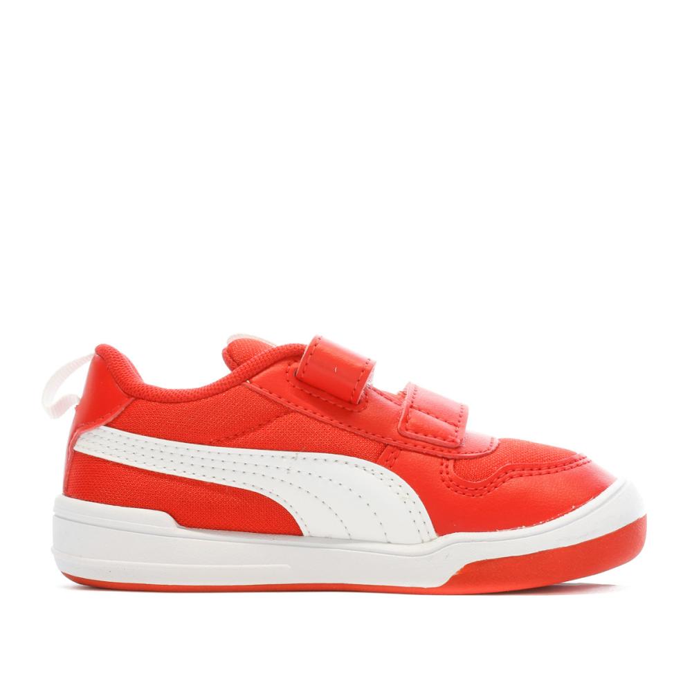 Baskets Rouges Garçon Puma Multiflex Mesh | Espace des marques