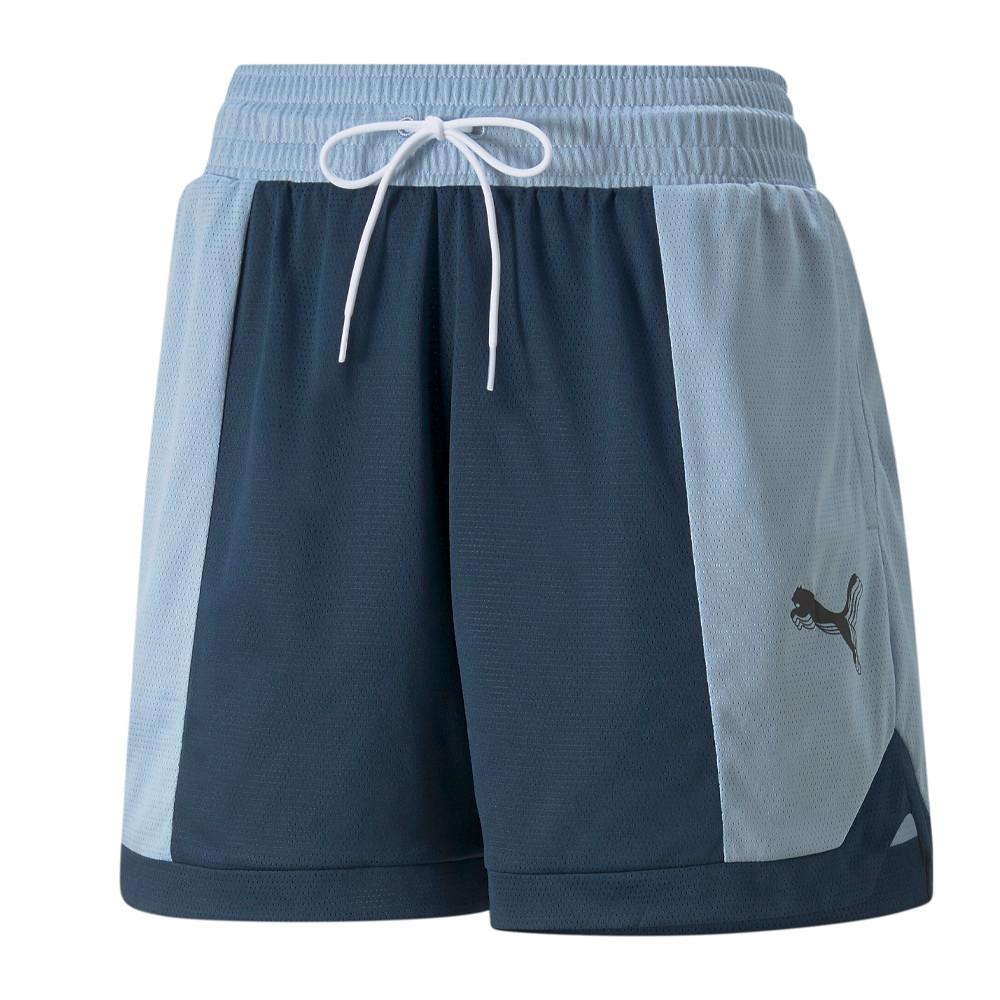 Short Bleu Femme Puma Mod Mesh | Déstockage Puma