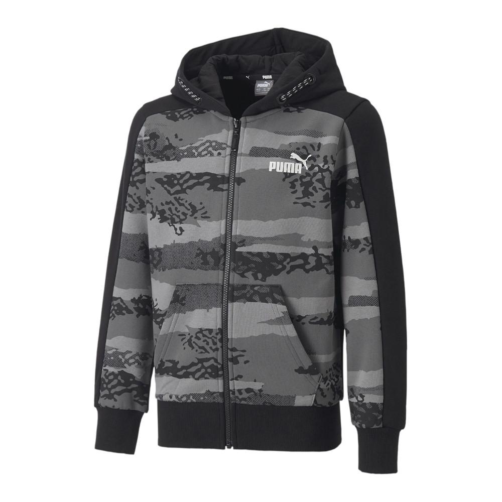 Veste Grise/Noire Garçon Puma Alpha | Espace des marques