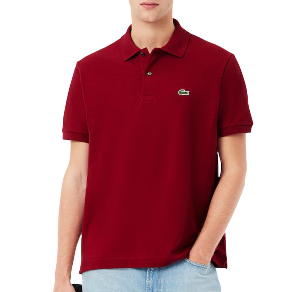 Polo Bordeaux Homme Lacoste Classic Original | Espace des marques
