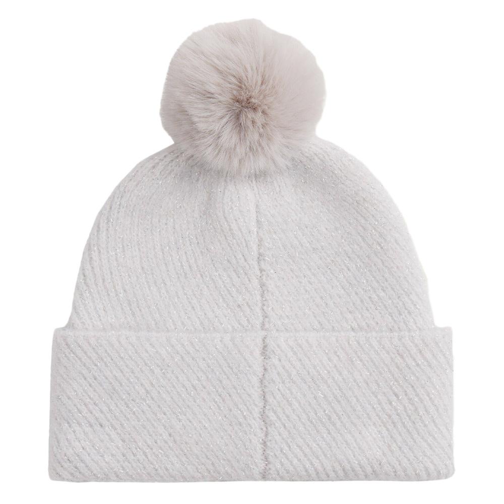 Bonnet Gris Femme Tommy Hilfiger Th Pom Pom | Espace des marques
