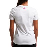 T-shirt Blanc/Rose Fille Adidas IC3150 | Espace des marques